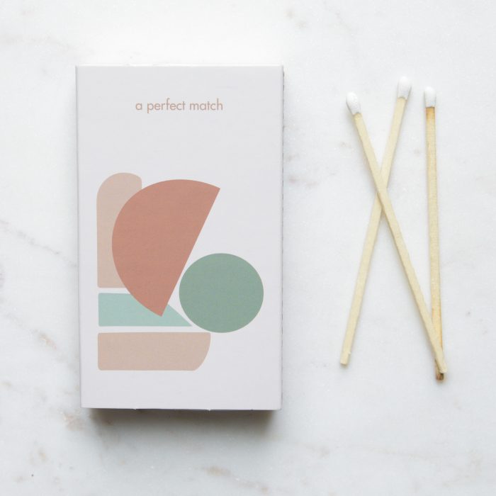Perfect Match Matchbox | Cute Candle Accessories | Vellabox