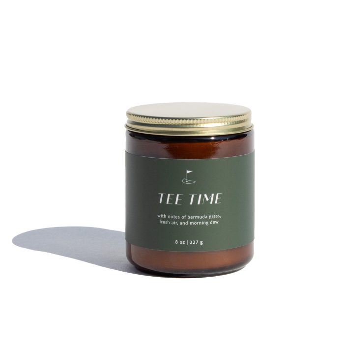 Golf Candle | Tee Time Soy Wax Candles | Vellabox